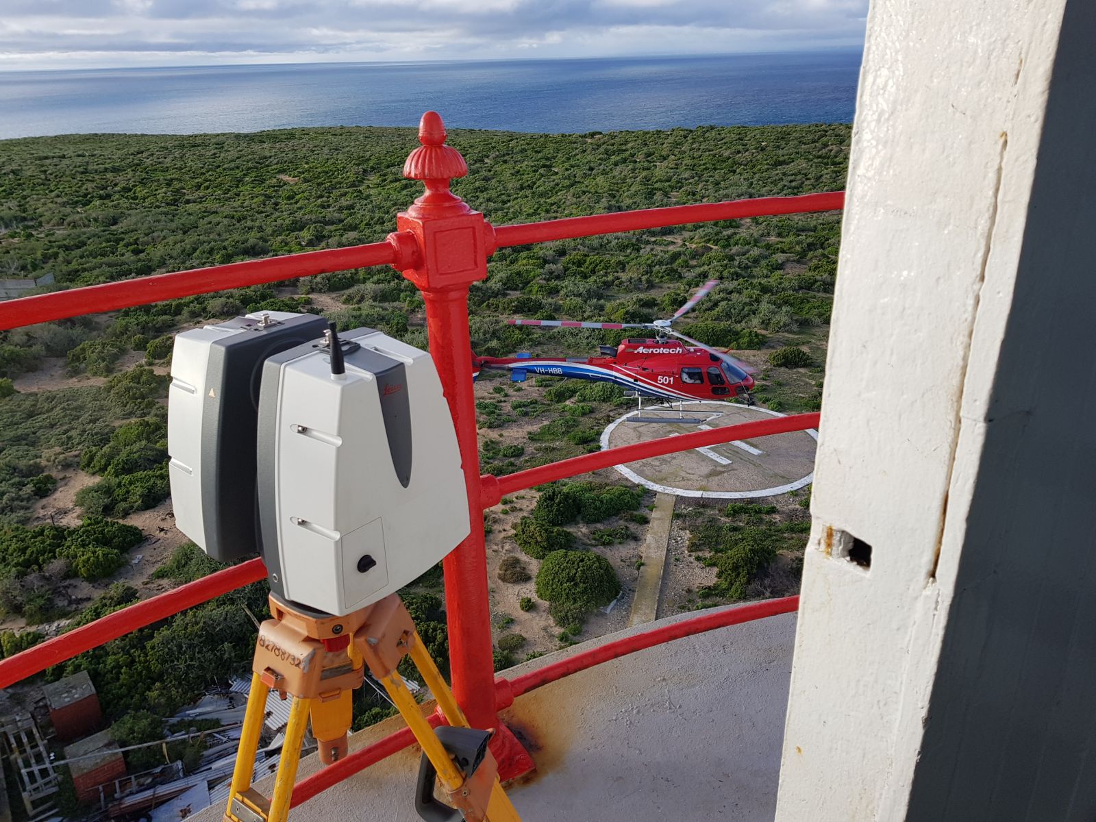 Althorpe Island Lighthouse - Projects | Michael Grear Surveys